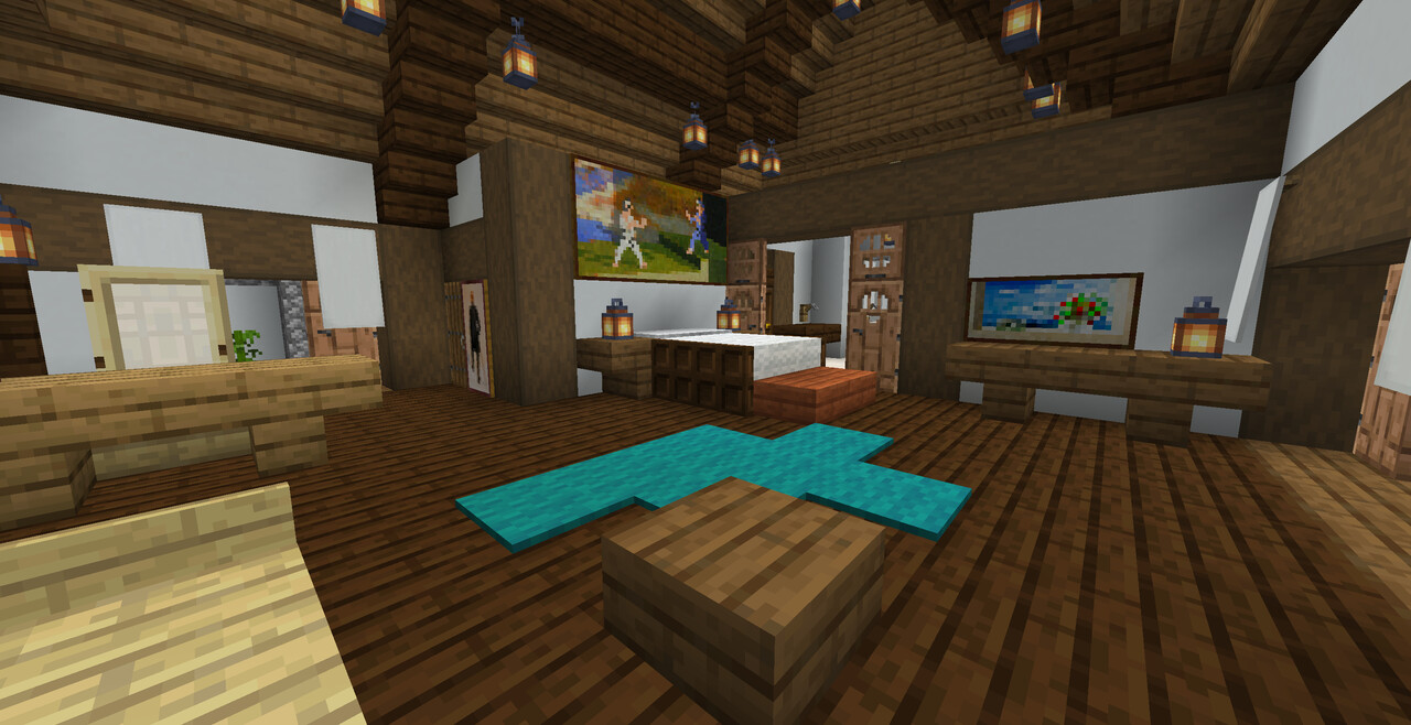 Tropical Beach House Minecraft Map