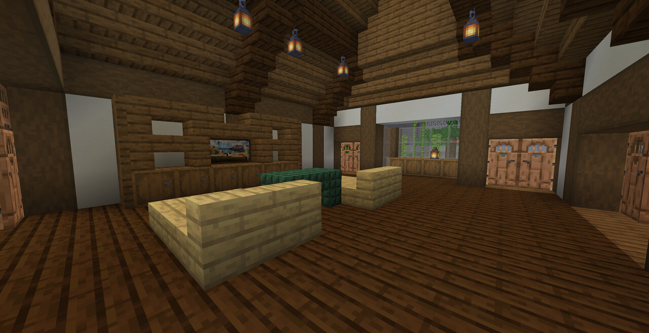 Tropical Beach House Minecraft Map