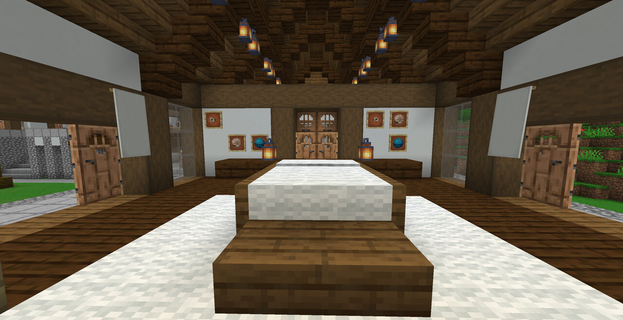 Tropical Beach House Minecraft Map