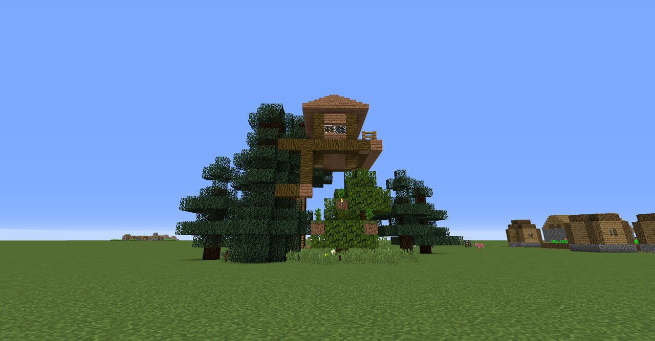 Tree top Minecraft Map