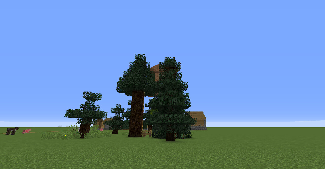 Tree top Minecraft Map