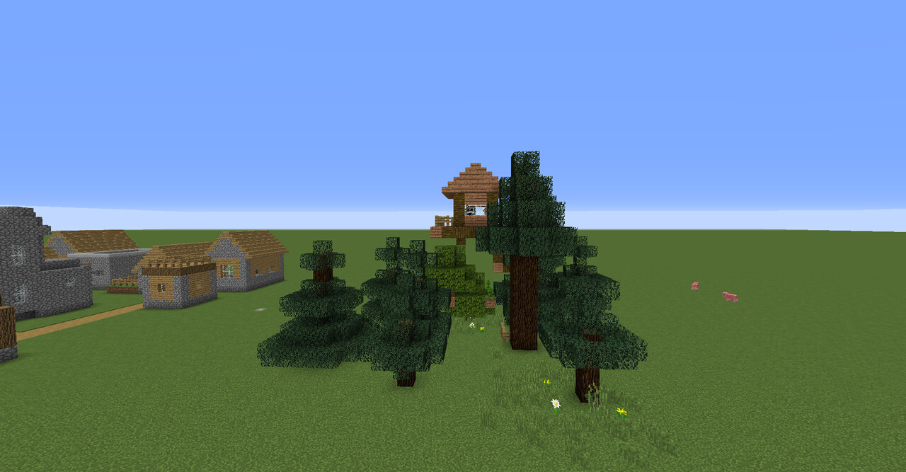 Tree top Minecraft Map