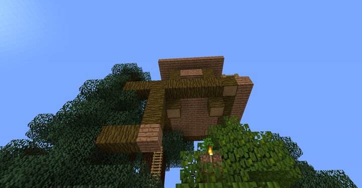Tree top Minecraft Map