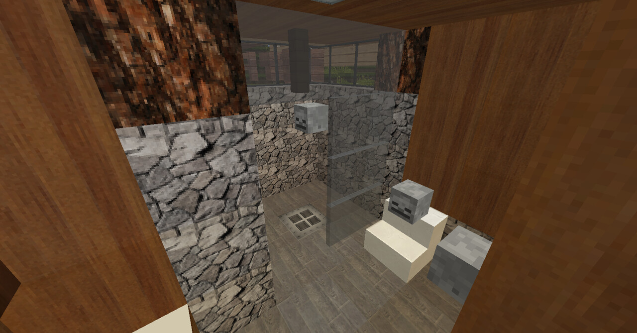 Lakeview, Log home #1 [With full interior and download] Minecraft Map