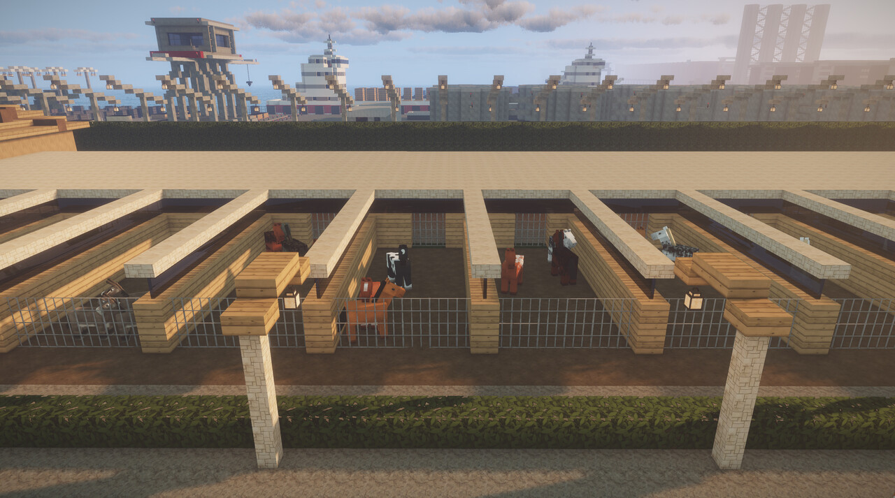 Rosalie Family Farm | Solar Wind Power Plants Minecraft Map