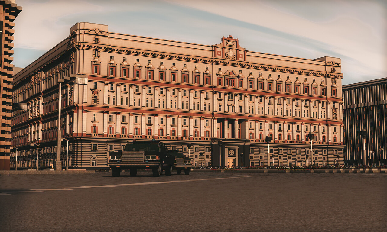 Lubyanka - Central building of the KGB of the USSR Moscow Minecraft Map