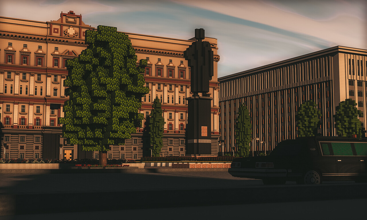 Lubyanka - Central building of the KGB of the USSR Moscow Minecraft Map