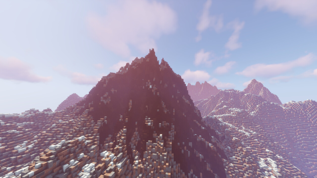 Tuvasa - Volcanic Island - 1024x1024 Minecraft Worldpainter Map ...