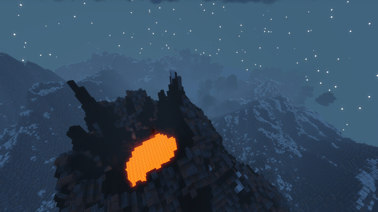 Tuvasa - Volcanic Island - 1024x1024 Minecraft Worldpainter Map ...