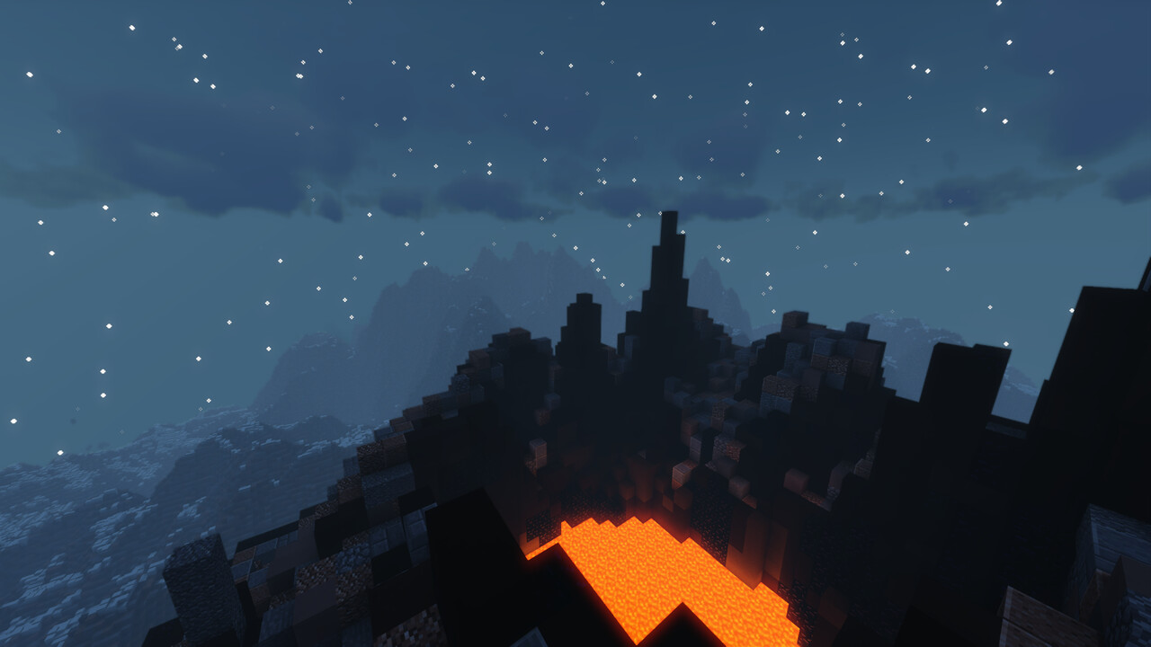 Tuvasa - Volcanic Island - 1024x1024 Minecraft Worldpainter Map ...