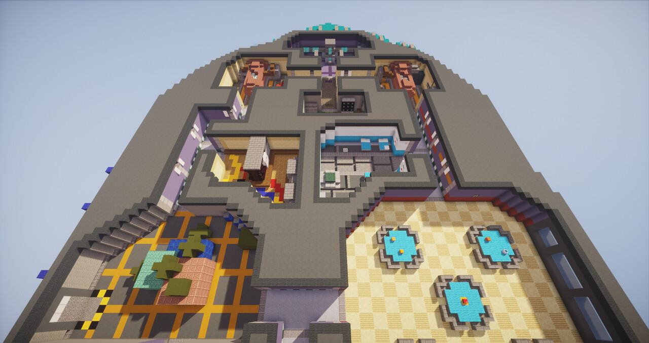 Among Us Map (The Skeld) Minecraft Map