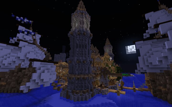 Medieval Fantasy Watch Tower Minecraft Map