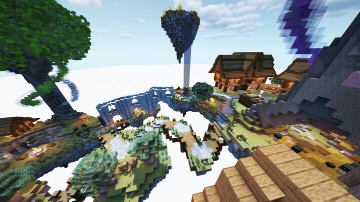 Mythic Sky Server Spawn Build Minecraft Map