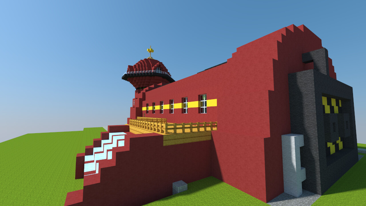 Futurama Planet Express Building Minecraft Map