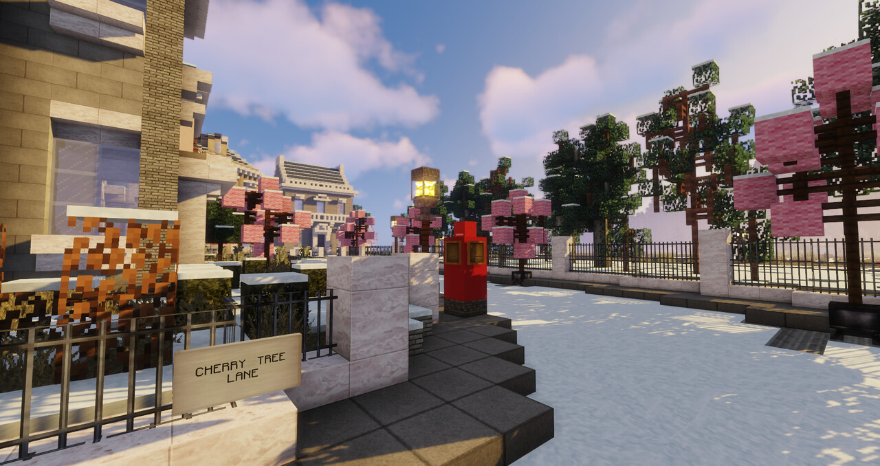 Cherry Tree Pack Minecraft Map