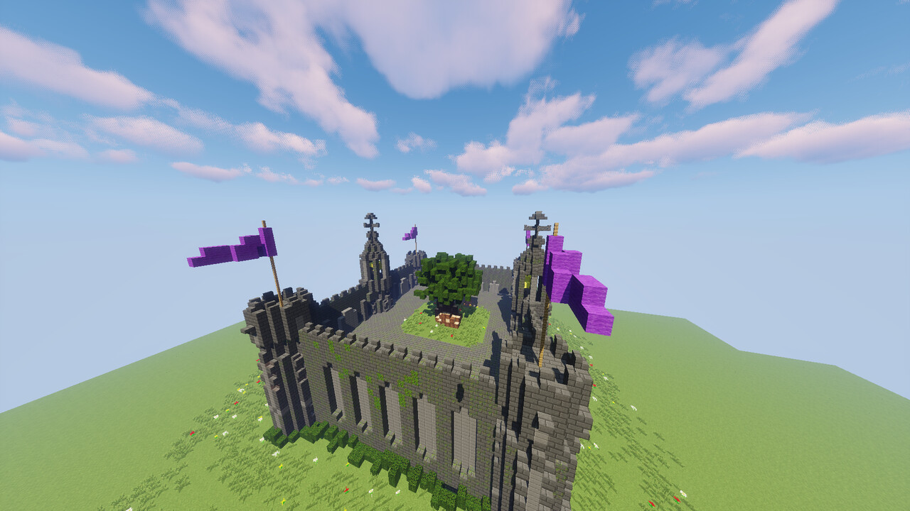 EPIC Castle FOR SERVER ART! Minecraft Map