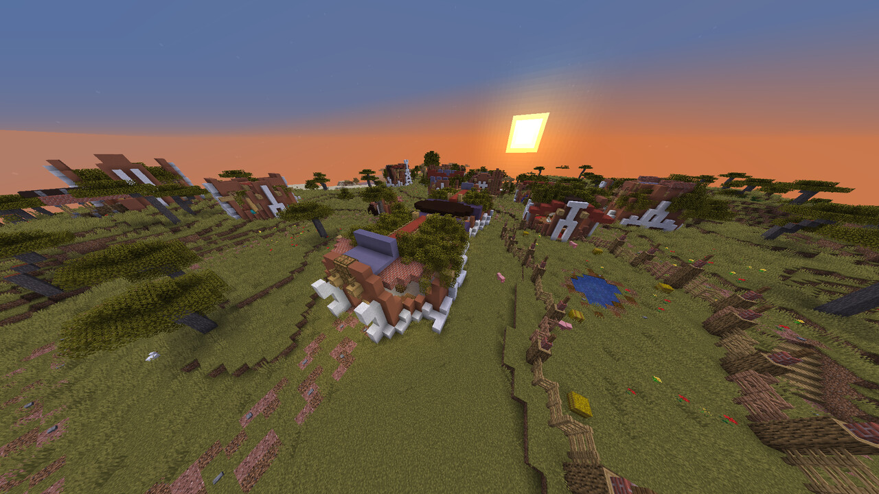 Tribal Village of Uus Dooga Minecraft Map