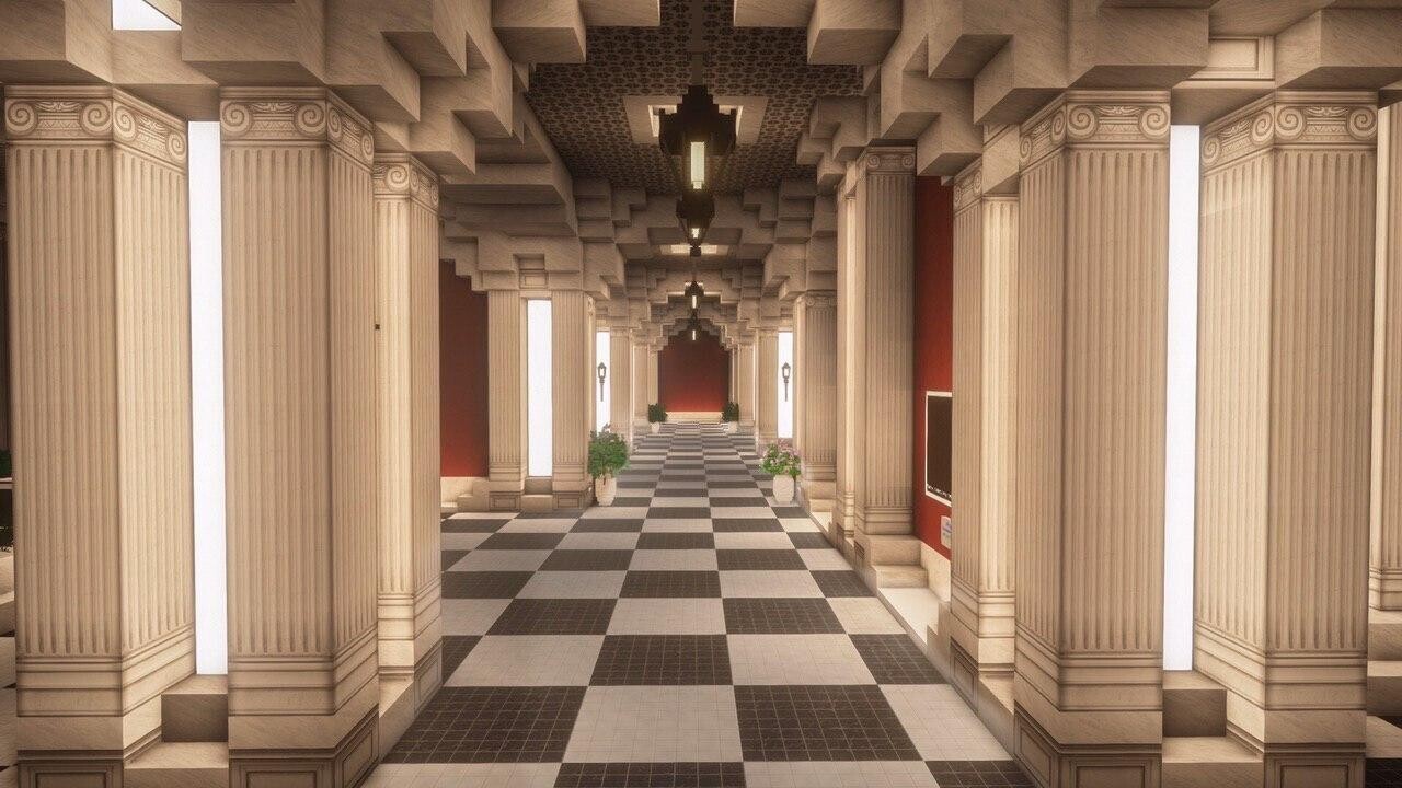 Art Gallery / Spawn Area Minecraft Map