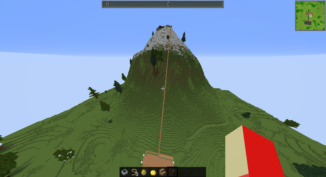 Mount Shasta, California Minecraft Map