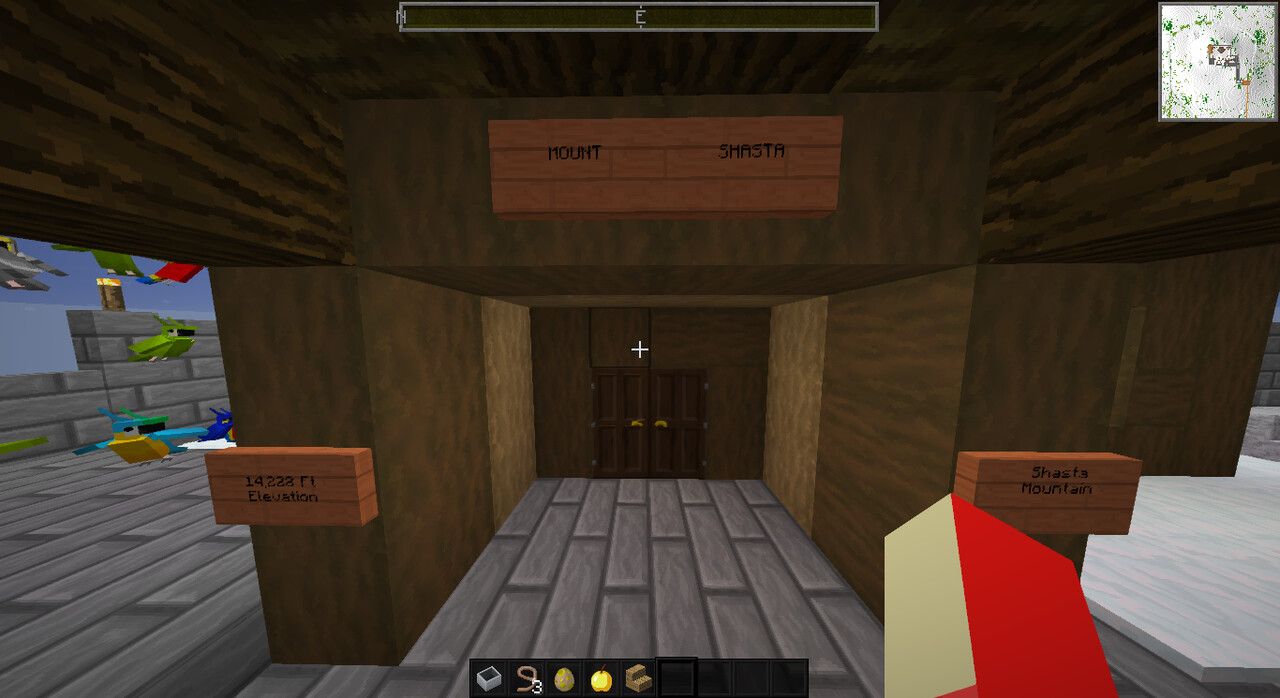 Mount Shasta, California Minecraft Map