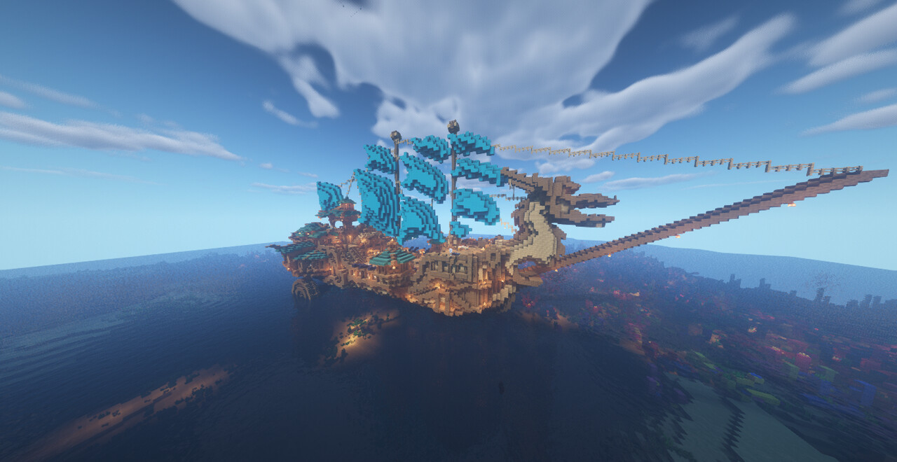 Oriental Boat | Barco Oriental Minecraft Map