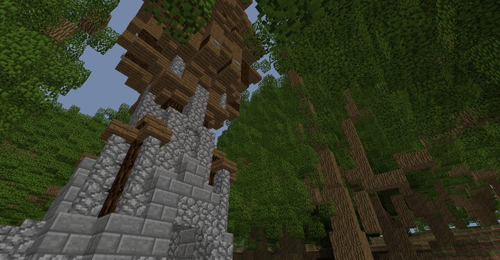 Watch Tower in the forest (schematic) Minecraft Map