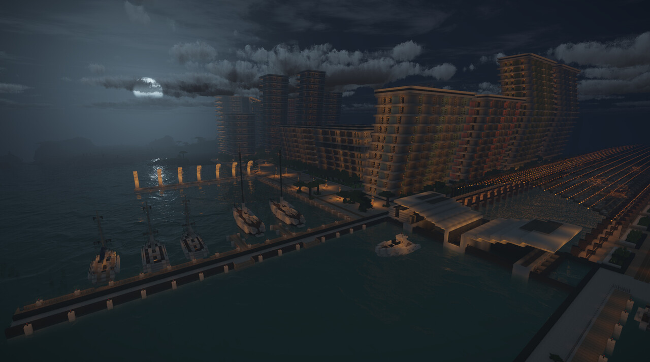 Copper City Docks Minecraft Map