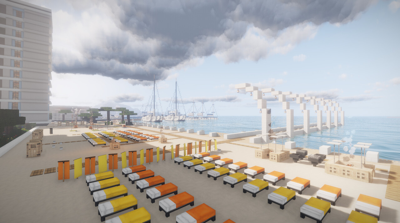 Copper City Docks Minecraft Map