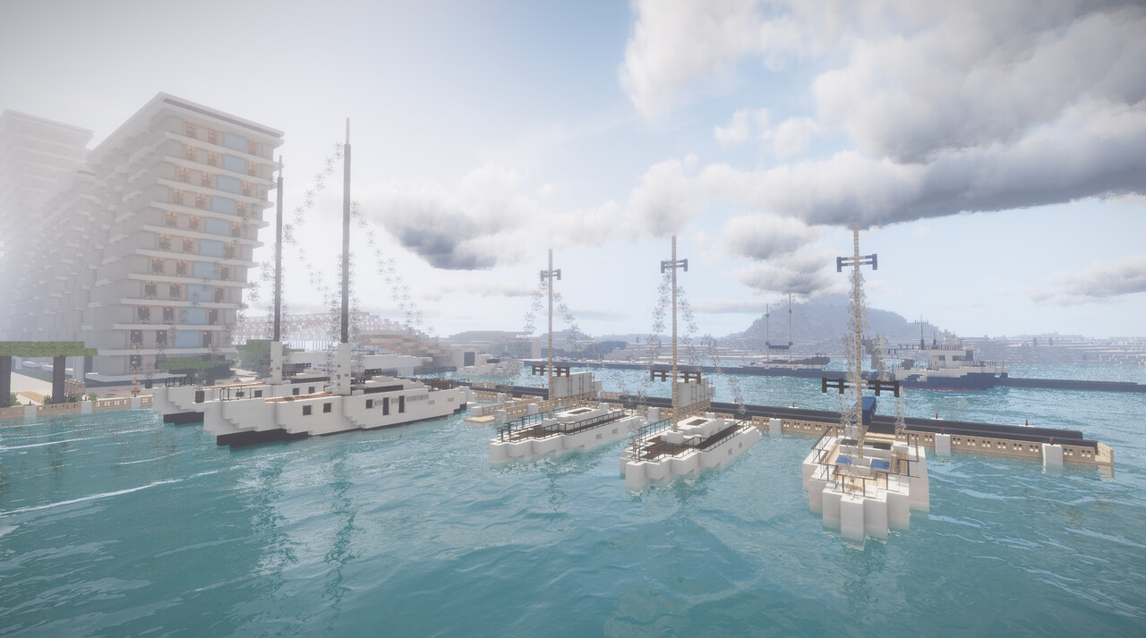 Copper City Docks Minecraft Map