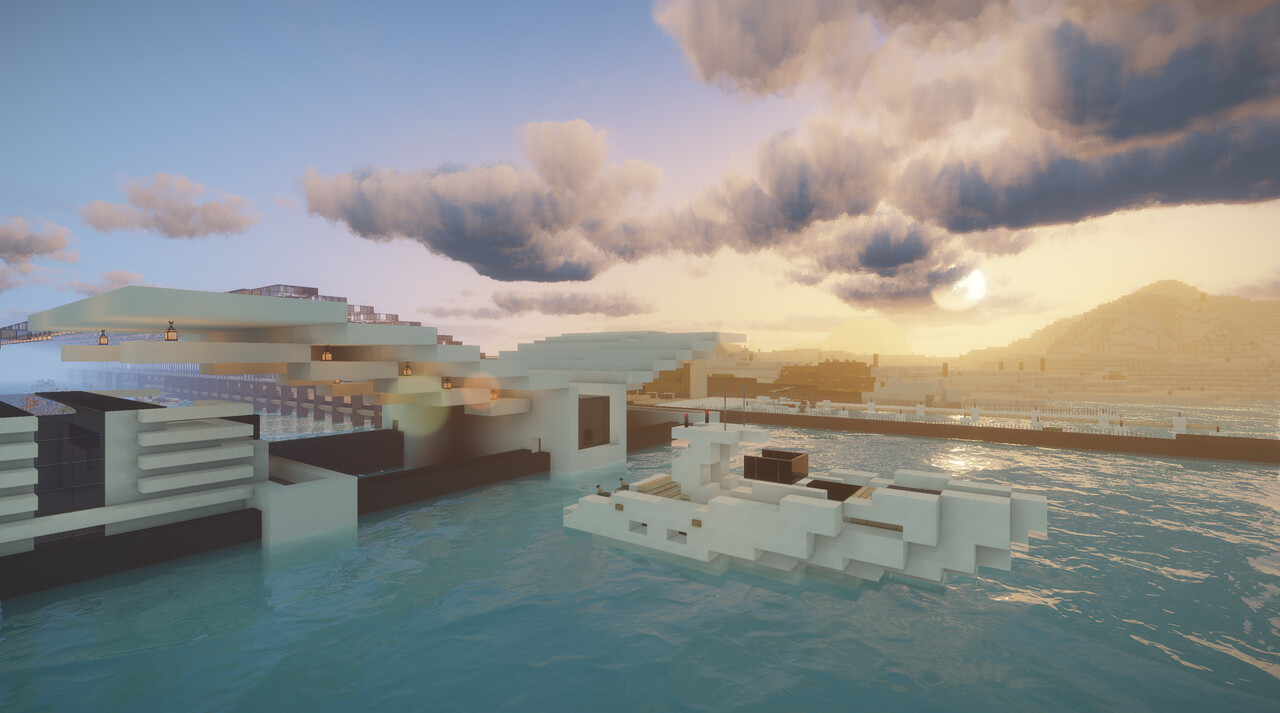 Copper City Docks Minecraft Map