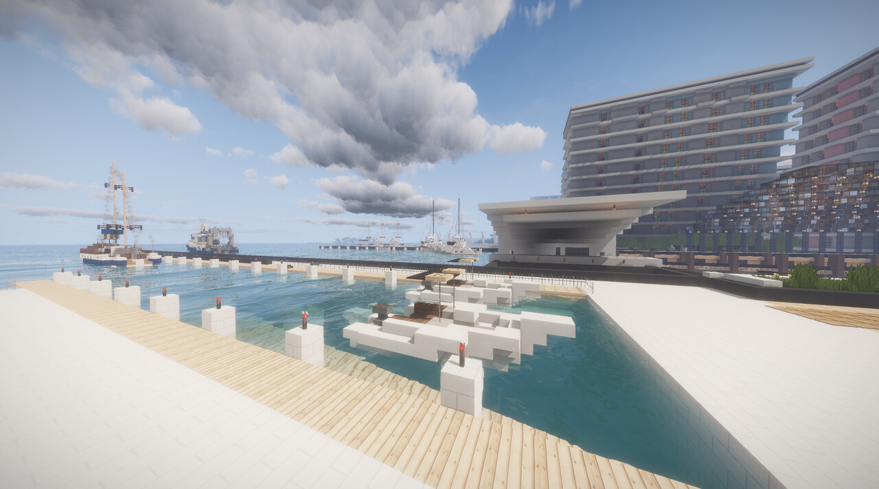 Copper City Docks Minecraft Map