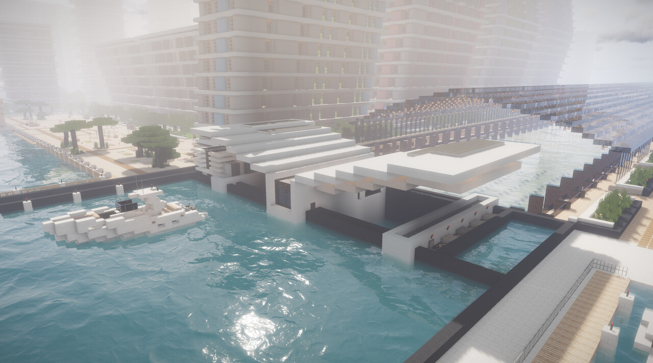 Copper City Docks Minecraft Map