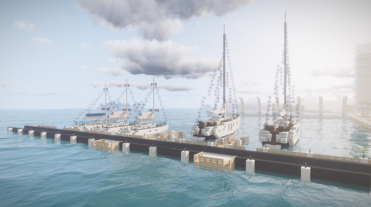 Copper City Docks Minecraft Map