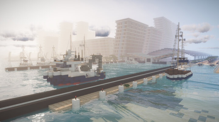 Copper City Docks Minecraft Map