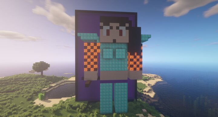 They came from another world Giantess Minecraft Map