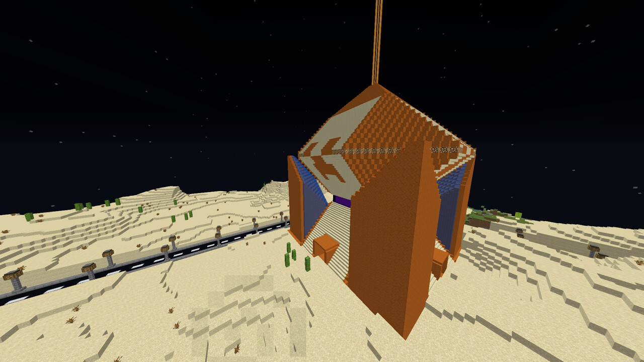 Desert base structure idea Minecraft Map