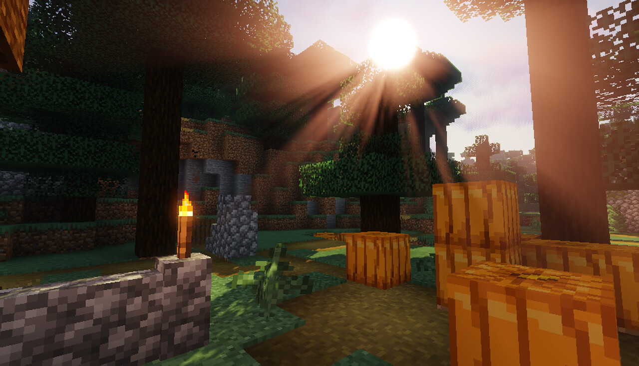 Taiga village Minecraft Map