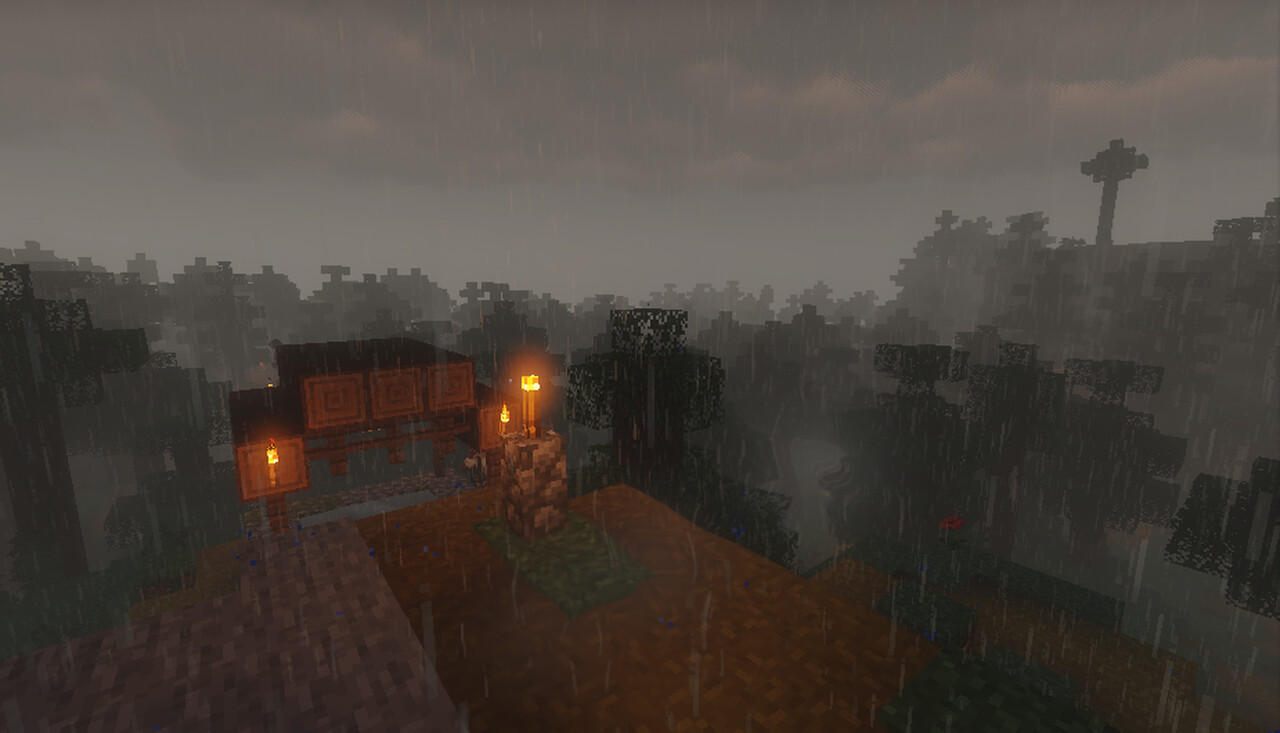 Taiga village Minecraft Map