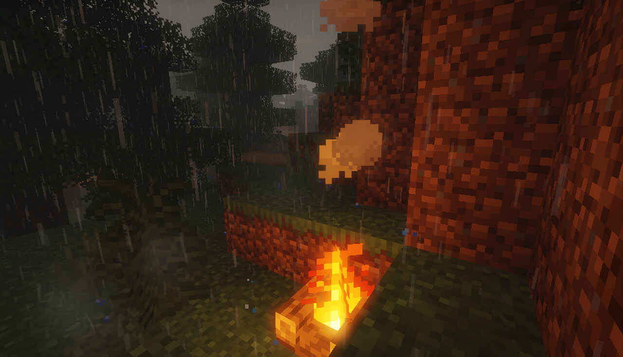 Taiga village Minecraft Map