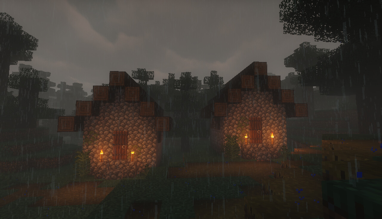 Taiga village Minecraft Map