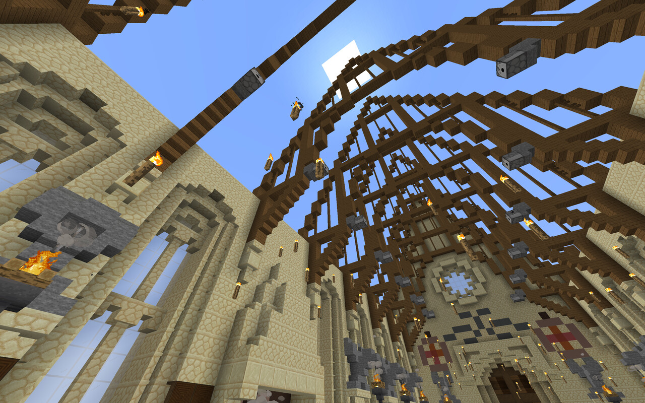 Hogwarts: Great Hall Minecraft Map