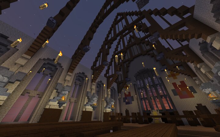 Hogwarts: Great Hall Minecraft Map