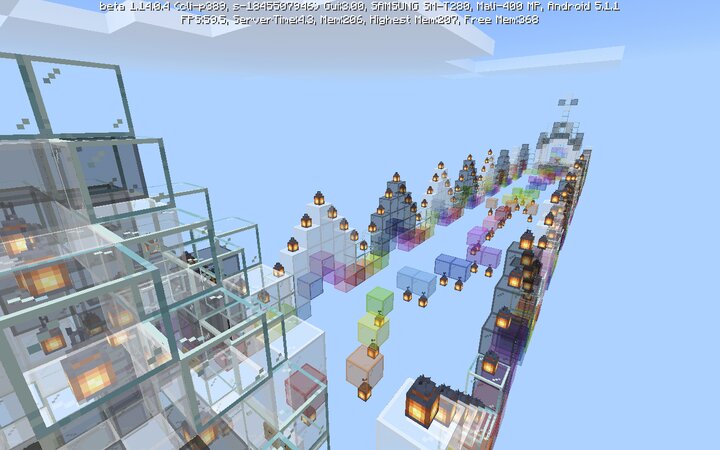 Krystal Parkour Minecraft Map