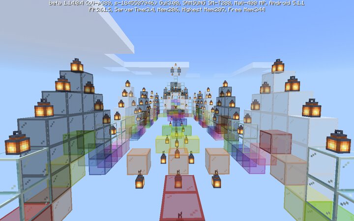 Krystal Parkour Minecraft Map