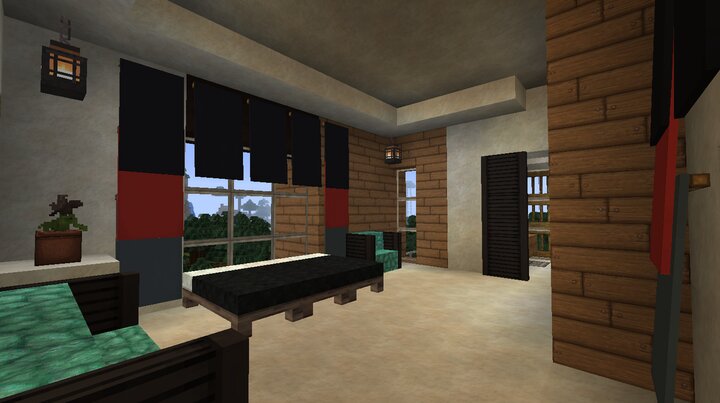 Modern House Interior Minecraft Map