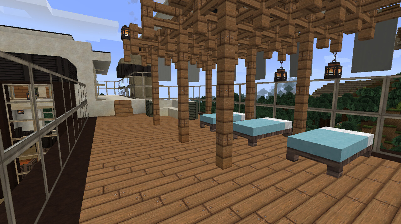 Modern House Interior Minecraft Map