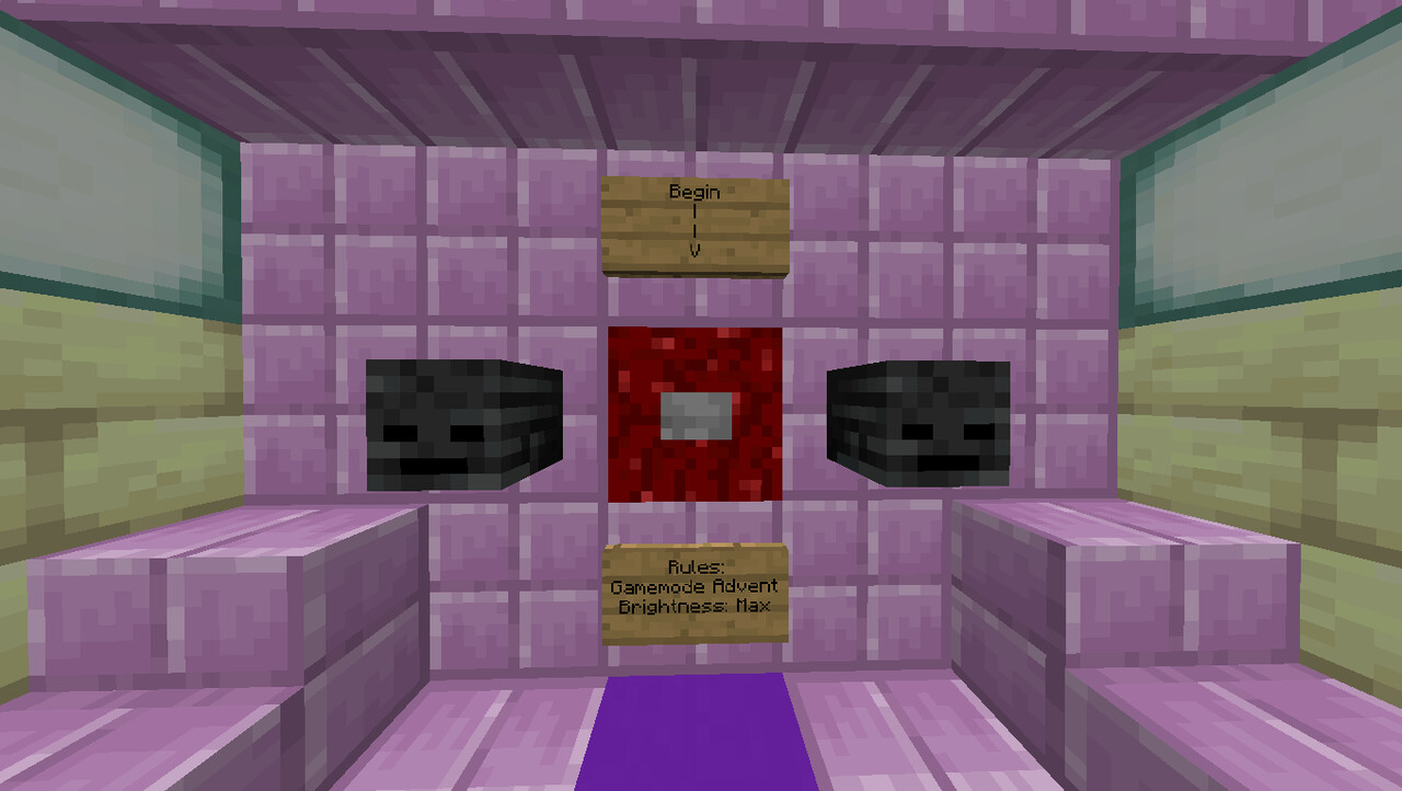 Three Buttons - 1.15.2 - 10 Levels Minecraft Map