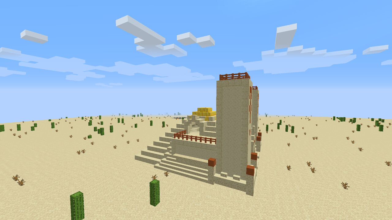 Better Desert Temple Minecraft Map