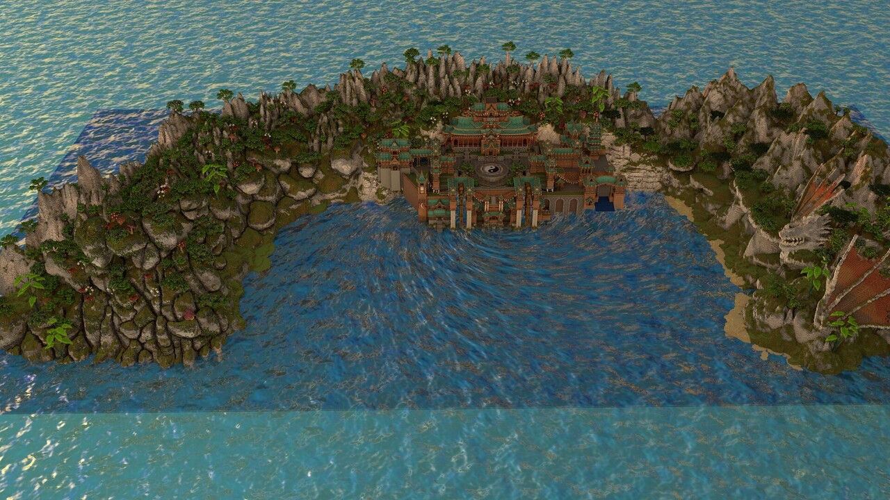 Personal Work Processing 35%... [Oriental] Minecraft Map