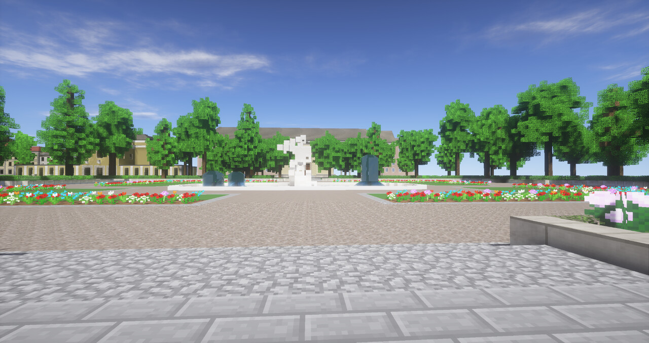 Old Botanic Garden Munich Minecraft Map
